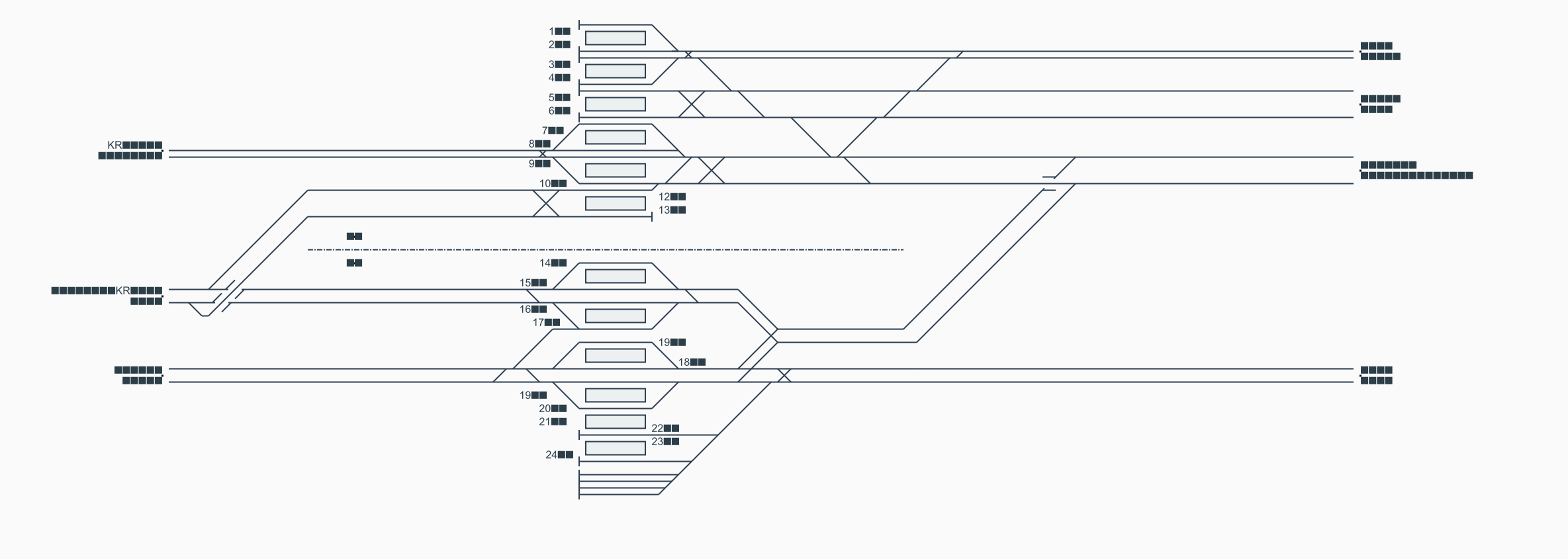 多々久奈 | Railroad Wiring Diagram Editor