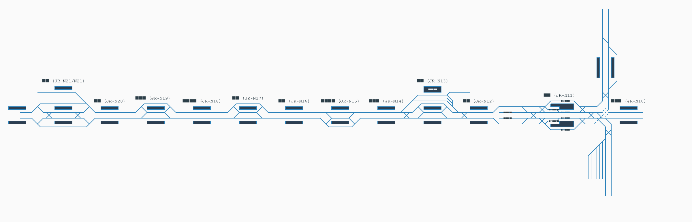 JR淡路島線 | Railroad Wiring Diagram Editor