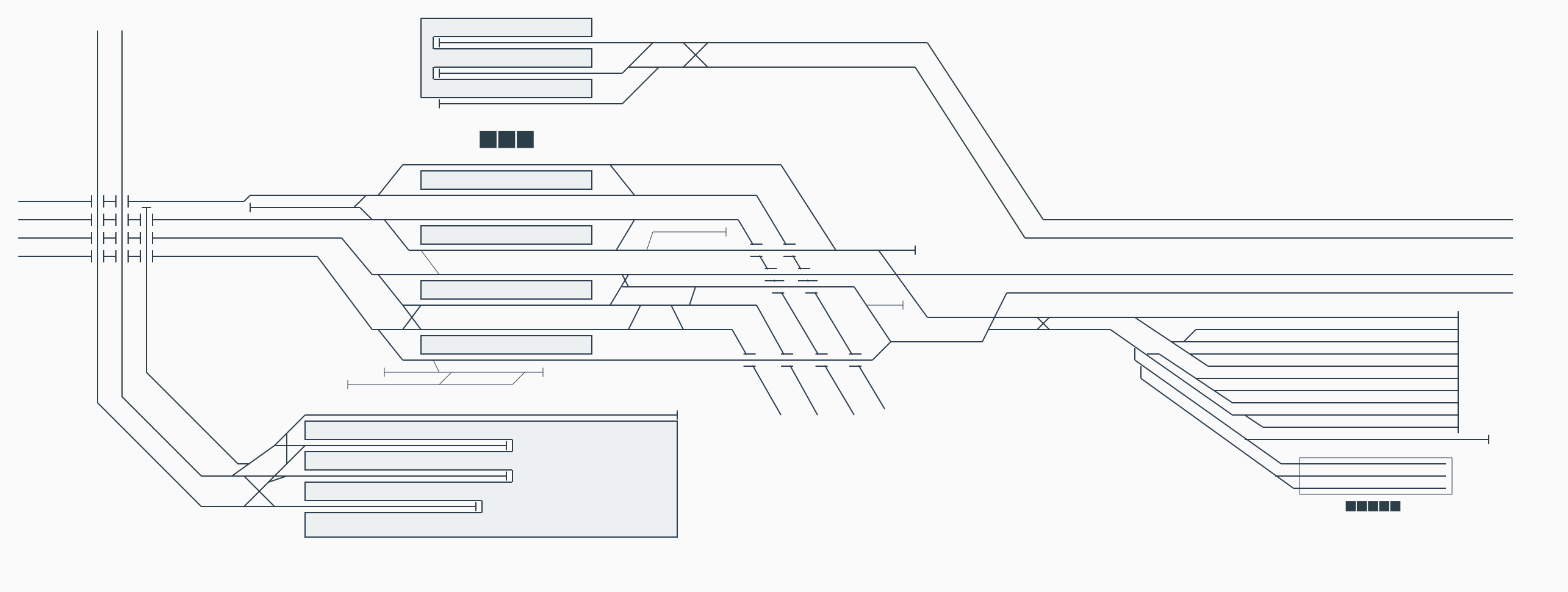 池袋駅 | Railroad Wiring Diagram Editor