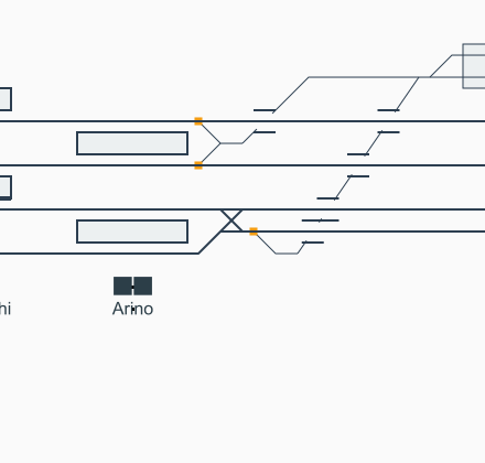 SJR高島環状線 | Railroad Wiring Diagram Editor