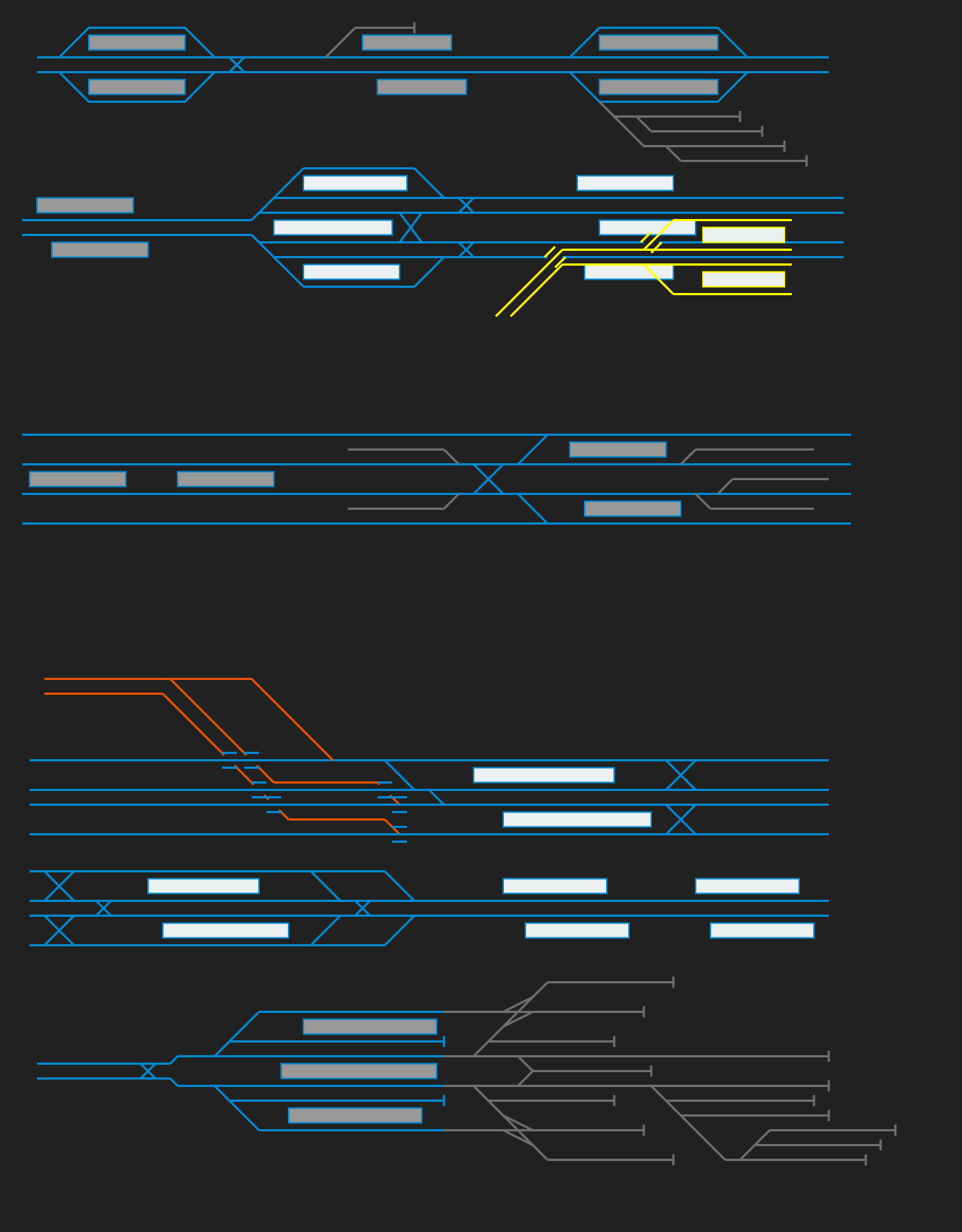 1号線ver1.1 | Railroad Wiring Diagram Editor