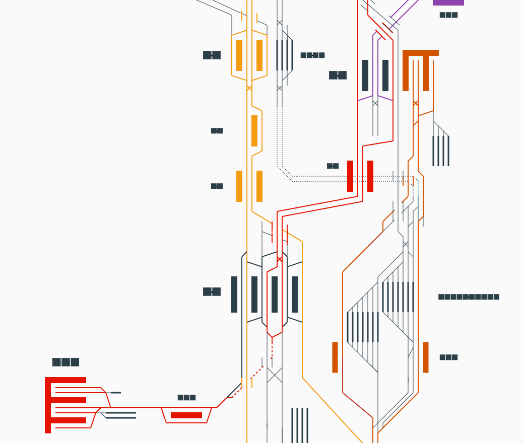 美浜地区 | Railroad Wiring Diagram Editor