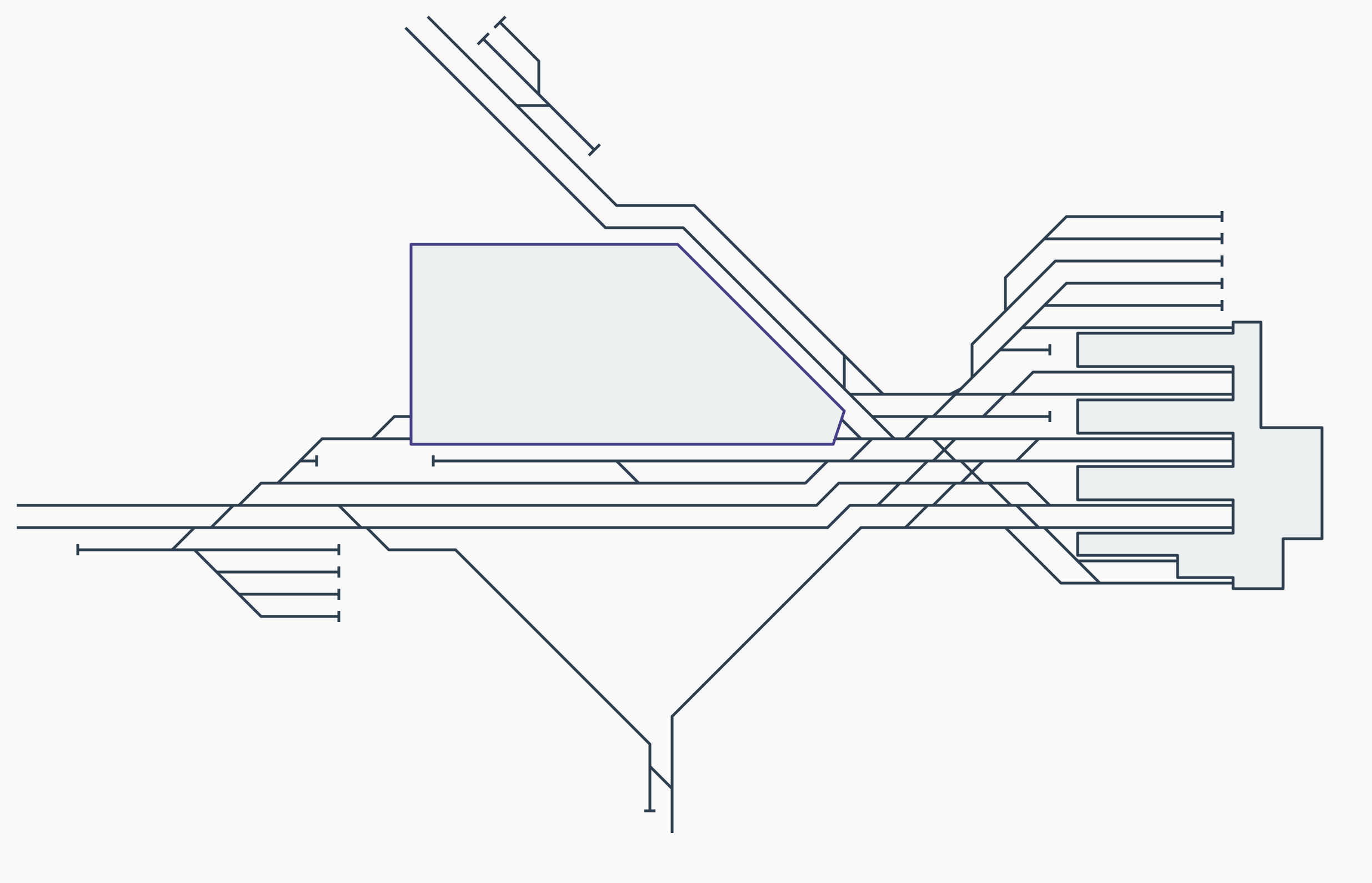 駅41 | Railroad Wiring Diagram Editor
