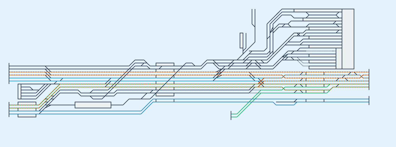 Sydney Terminal | Railroad Wiring Diagram Editor