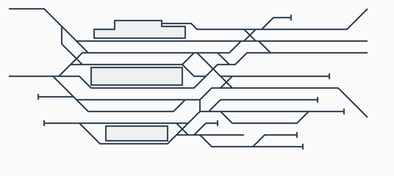 駅73 | Railroad Wiring Diagram Editor