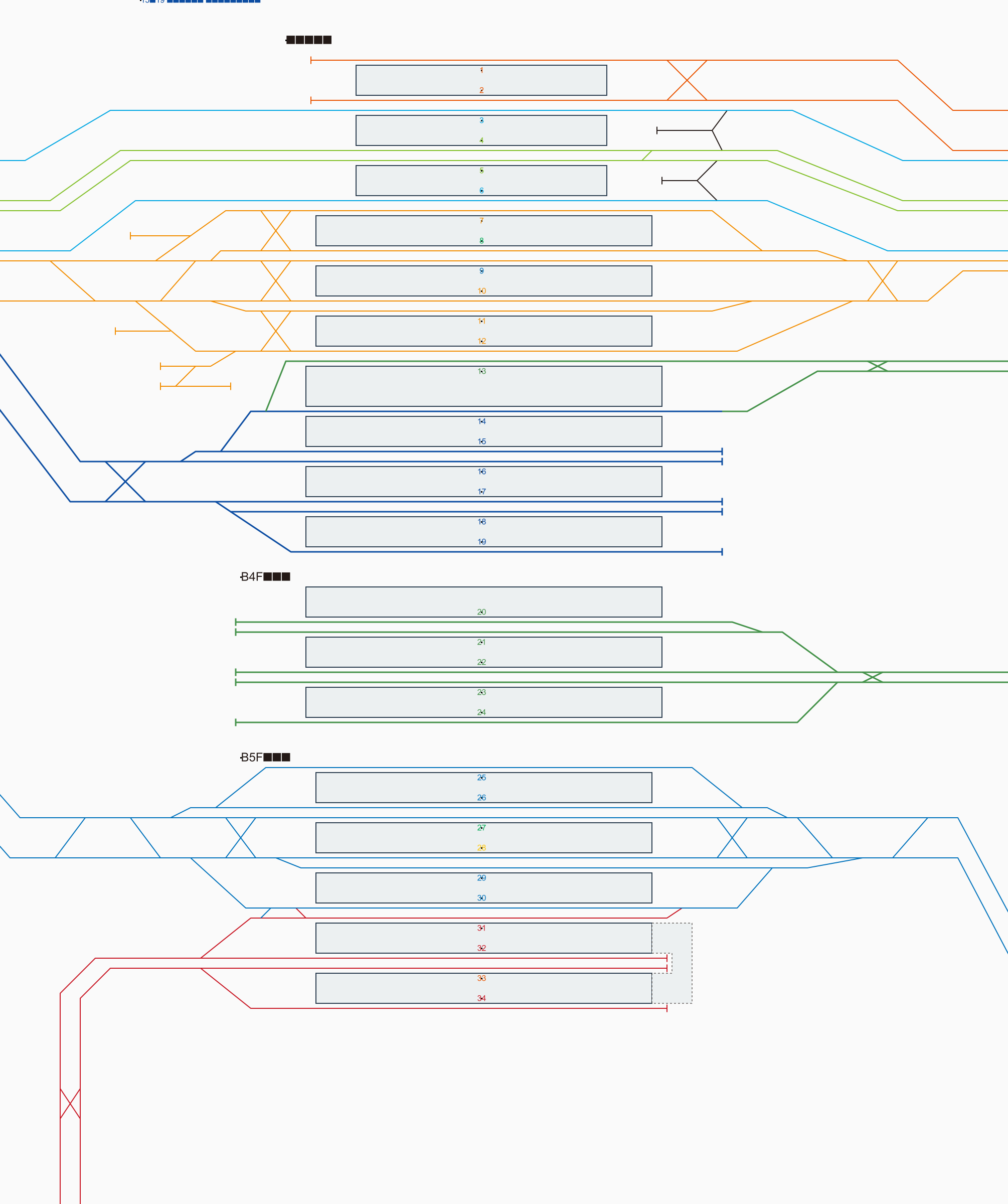 JR品川〜上野駅配線妄想 | Railroad Wiring Diagram Editor